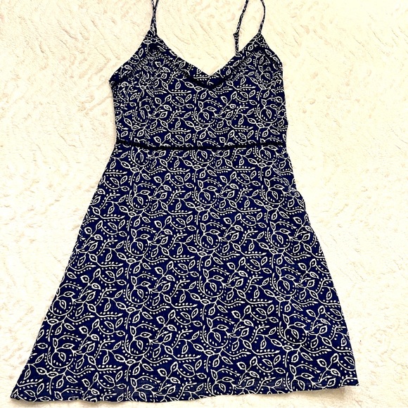 miami | Dresses | Miami Dress Navy And White Medium | Poshmark